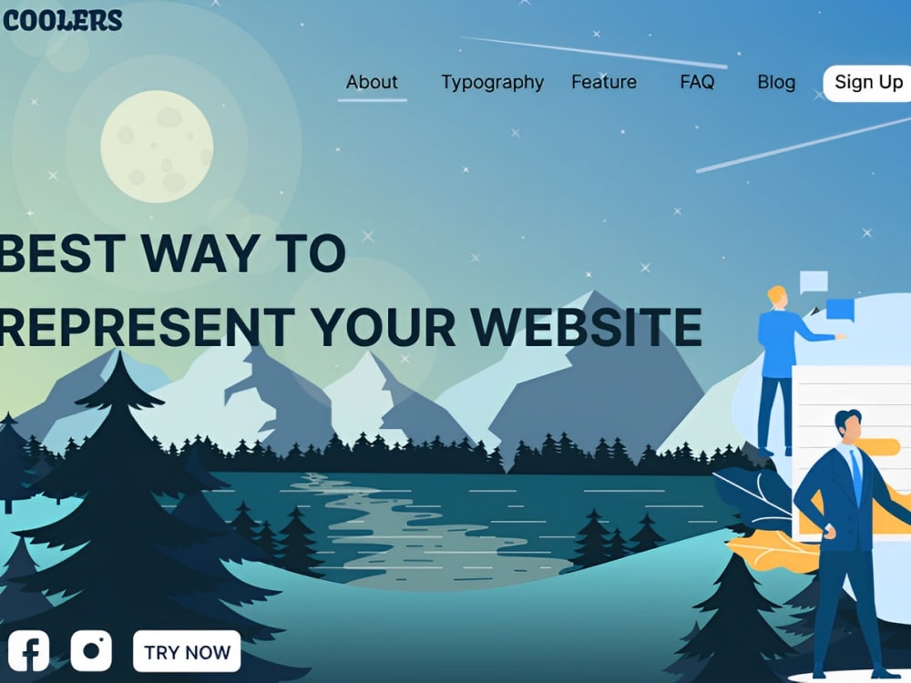 A fantastic Web Page Design | Upwork