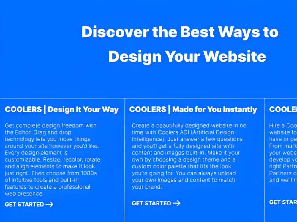 A fantastic Web Page Design | Upwork