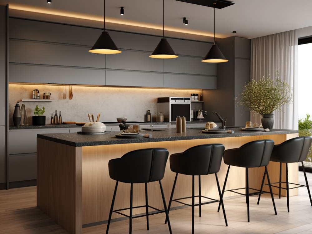 High-Quality Kitchen: Amazing 3D Rendering Revealed! | Upwork