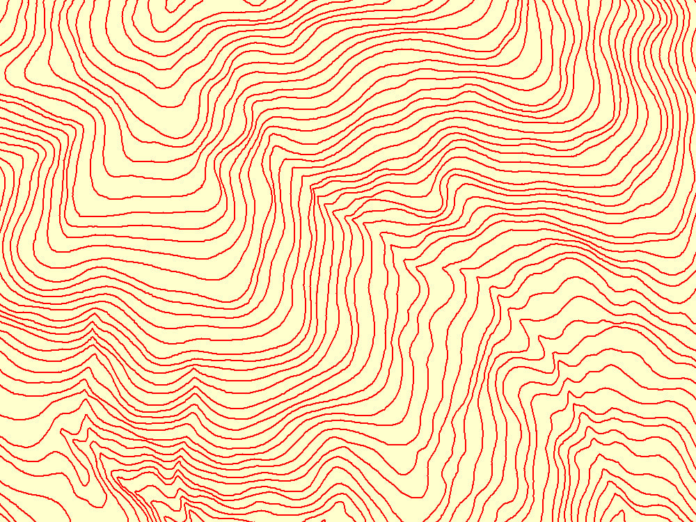 A contour file of your map (topo, bathy, geologic, climatic) in any ...