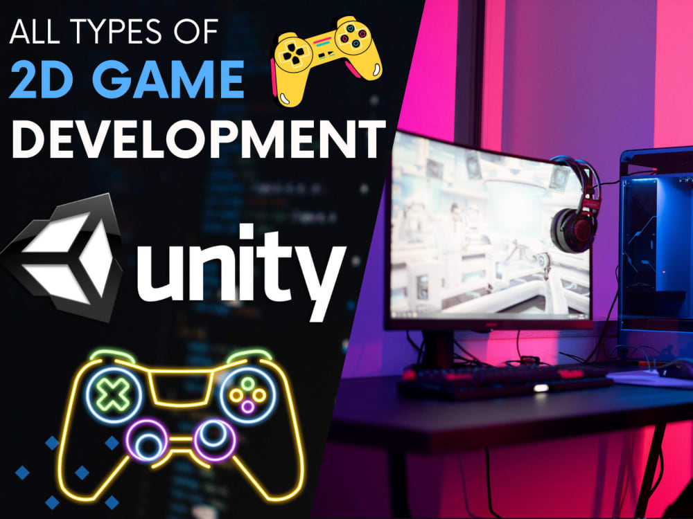 A complete 2D unity game of any type | Upwork