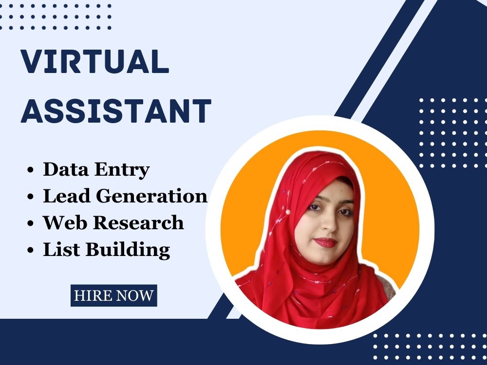 Virtual Assistant, Lead Generation, Data Entry, & Web Research Services | Upwork