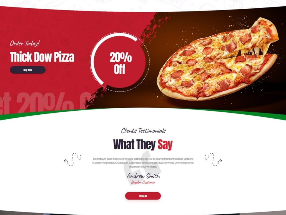 Affordable website UI/UX design, Web UI and landing page UI design | Upwork