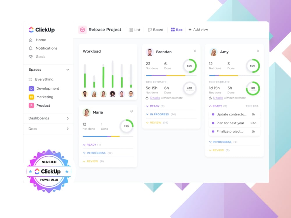 Training Session with an Expert-Vetted ClickUp Verified Power User | Upwork