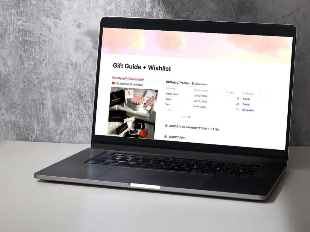 A customized and aesthetic Notion template to stay organized with style! | Upwork