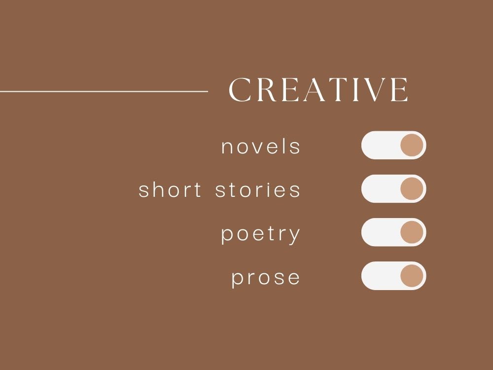 Meticulous editing of your creative, academic, or professional writing ...