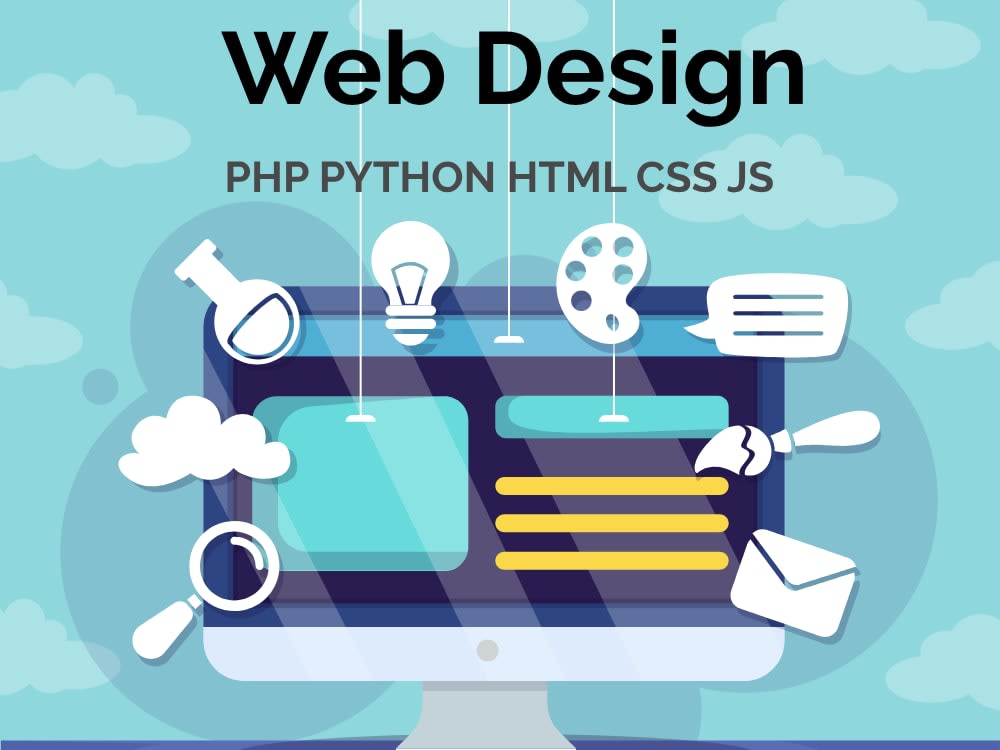 Building a website (python-php-css-html-js) 100% | Upwork