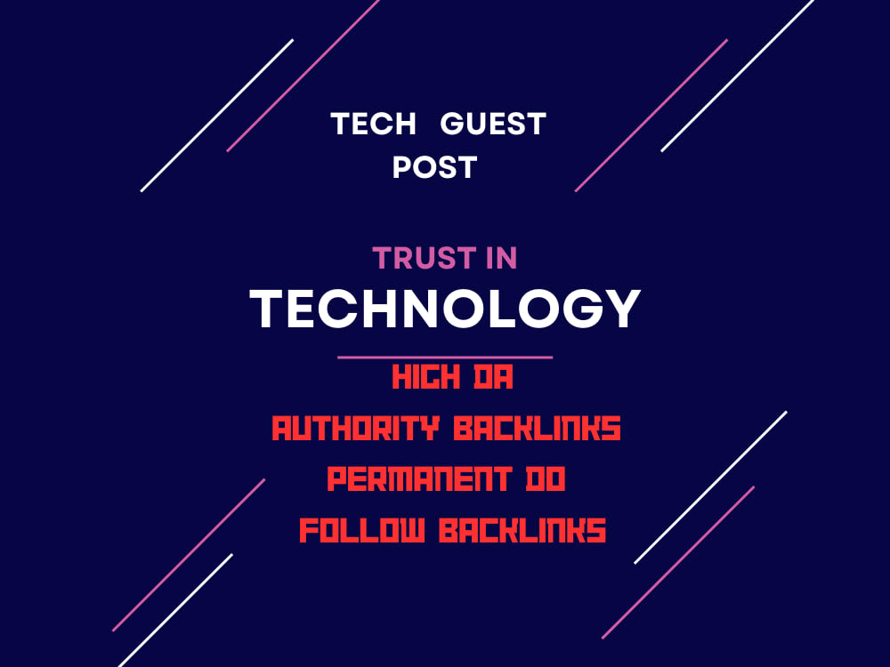 Technology guest post on high da blog | Upwork