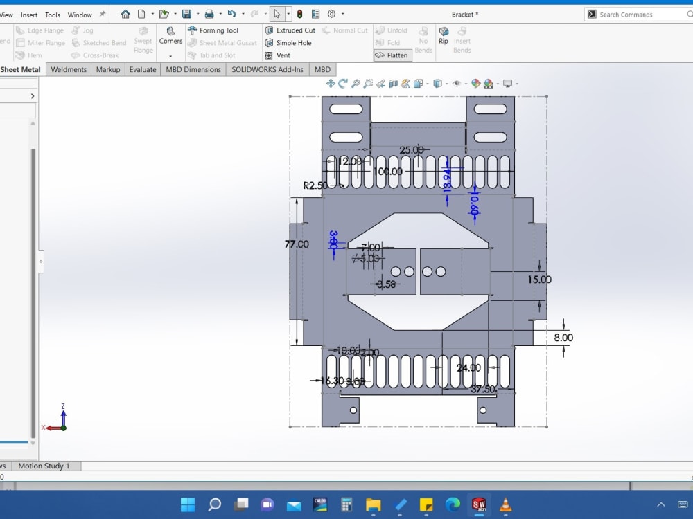 Sheet metal part drawings for fabrication | Upwork