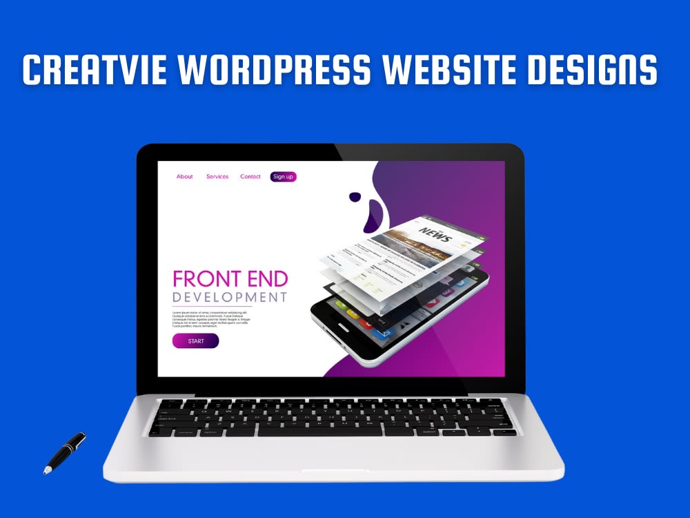 A professional, Responsive and creative WordPress website | Upwork