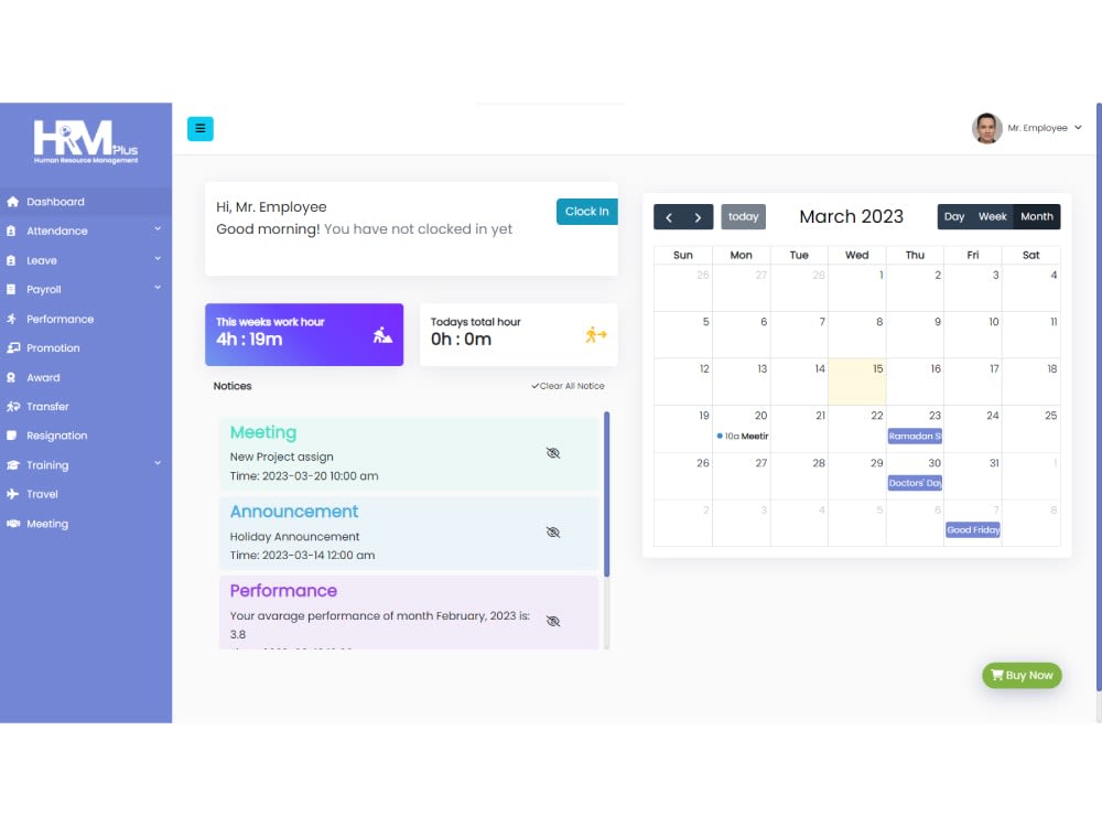 PHP Script of HRM, Payroll, and Attendance Software | Upwork