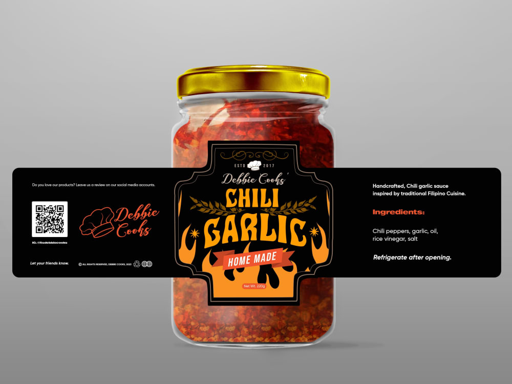 Aesthetic label packaging design | Upwork