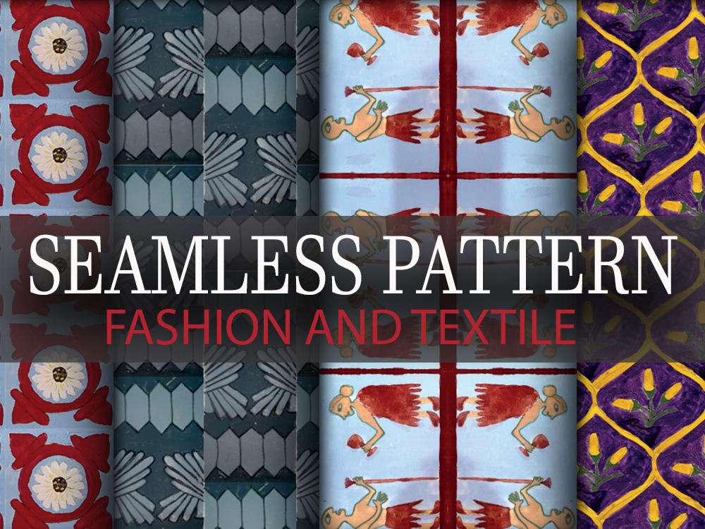 An eye-catching Textile Pattern or Seamless Pattern | Upwork