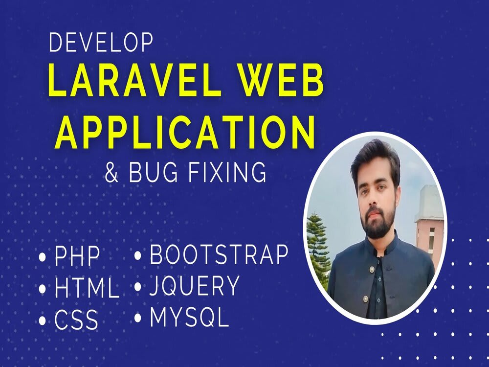 Laravel Developer Php Web Application With Sql Css Html Api 4865