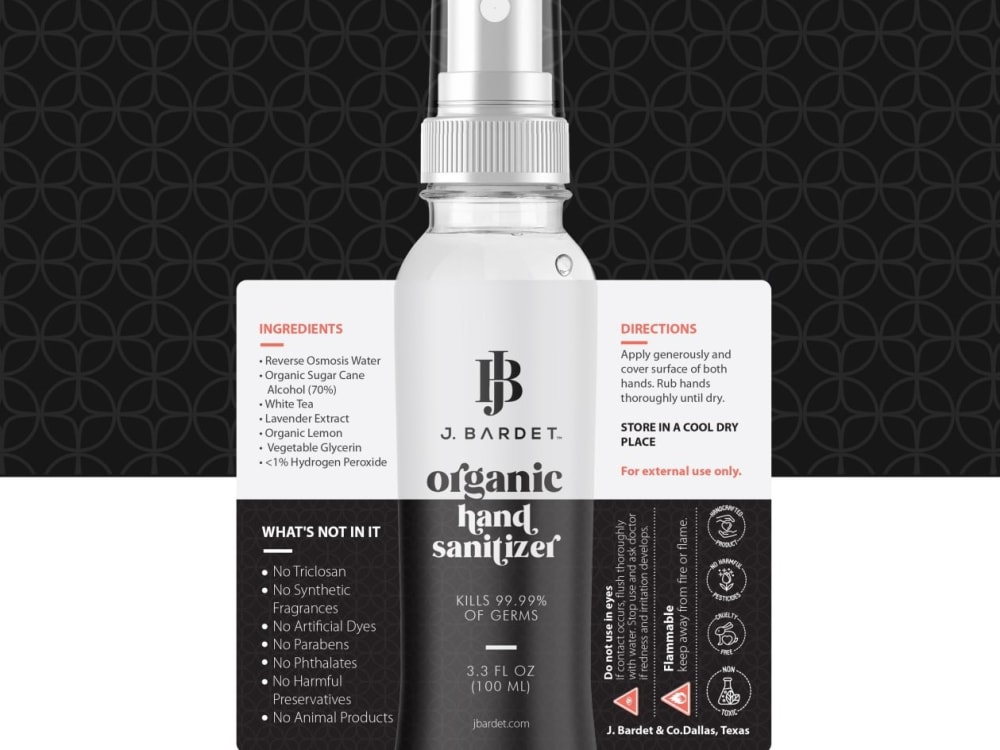 Professional and eye-catching spray bottle labels | Upwork