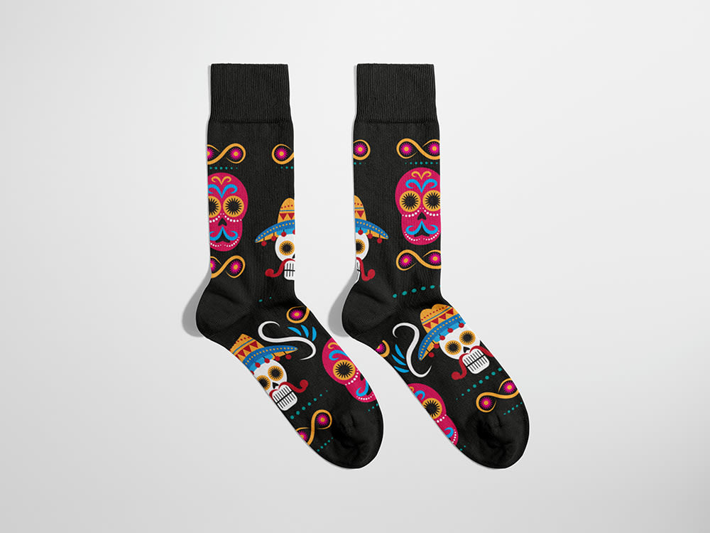A modern fashionable sock design | Upwork