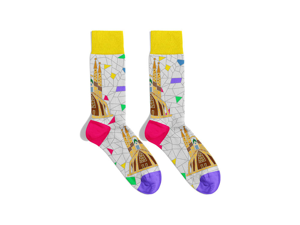 A modern fashionable sock design | Upwork