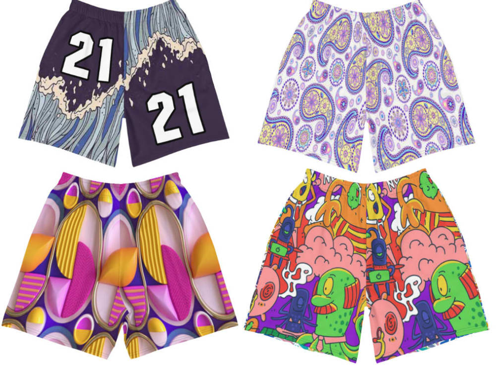 Streetwear mesh short design for your clothing brand | Upwork