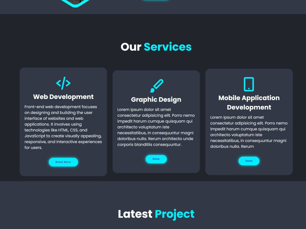 A fully responsive professional portfolio static website for your ...