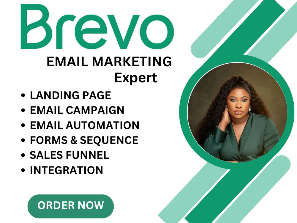 Brevo Email templates, landing pages, Sendiblue Automation | Upwork