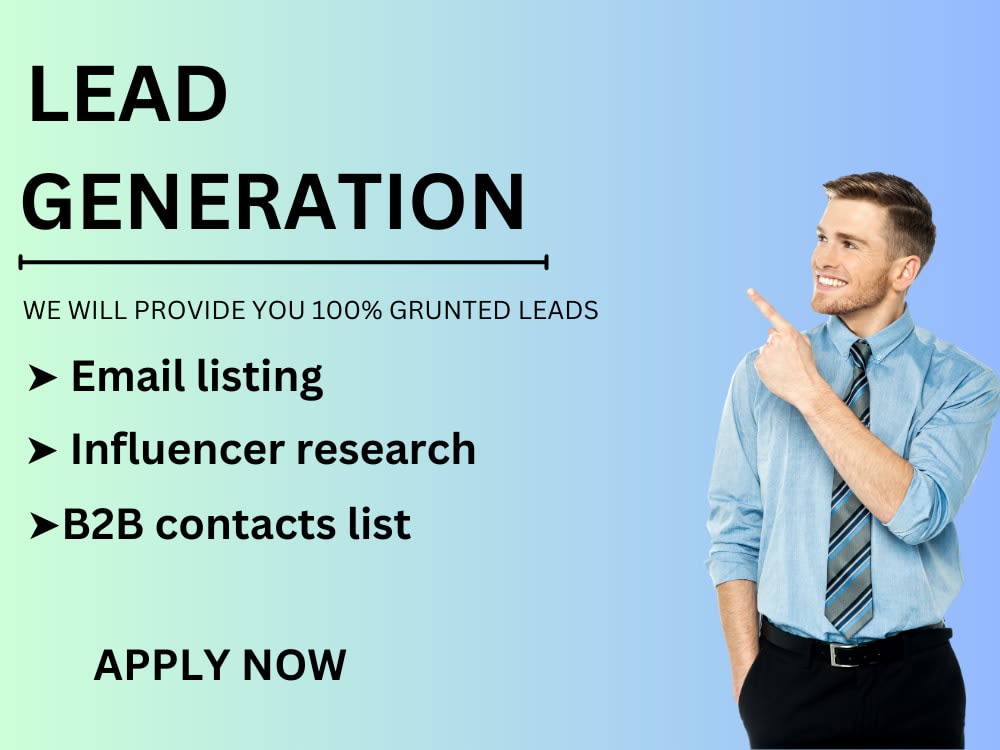 Data Entry and Lead Generation | Upwork