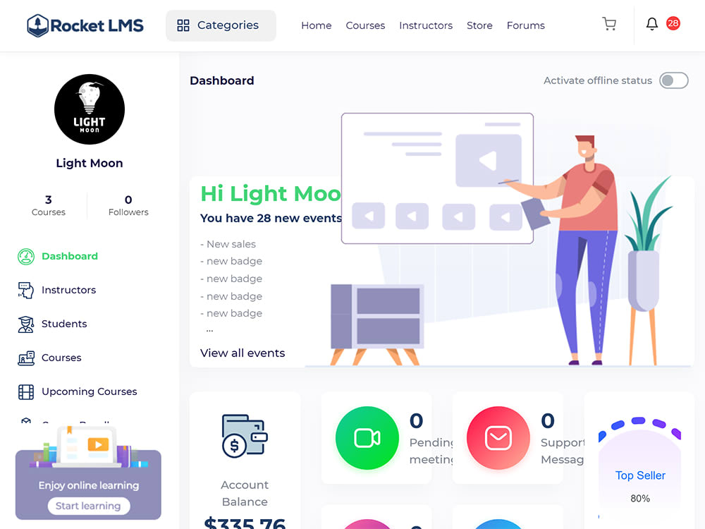 Rocket LMS: customizable and Feature rich Learning Management System | Upwork