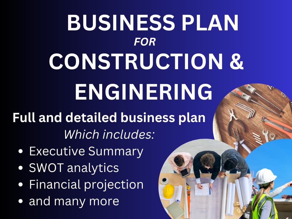 A Detailed Business Plan for Construction and Architecture Business ...