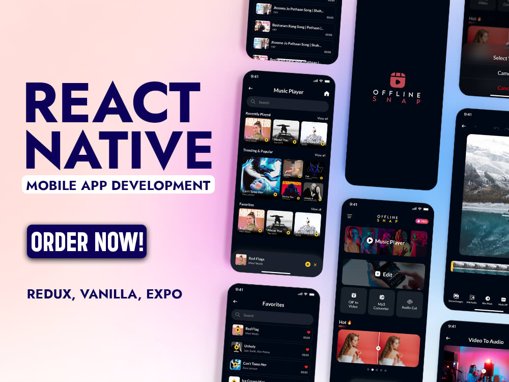 React native mobile app development from a React native developer | Upwork