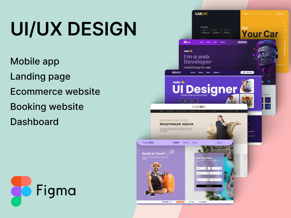 Responsive and professional UI/UX design, web or app UI design in Figma | Upwork