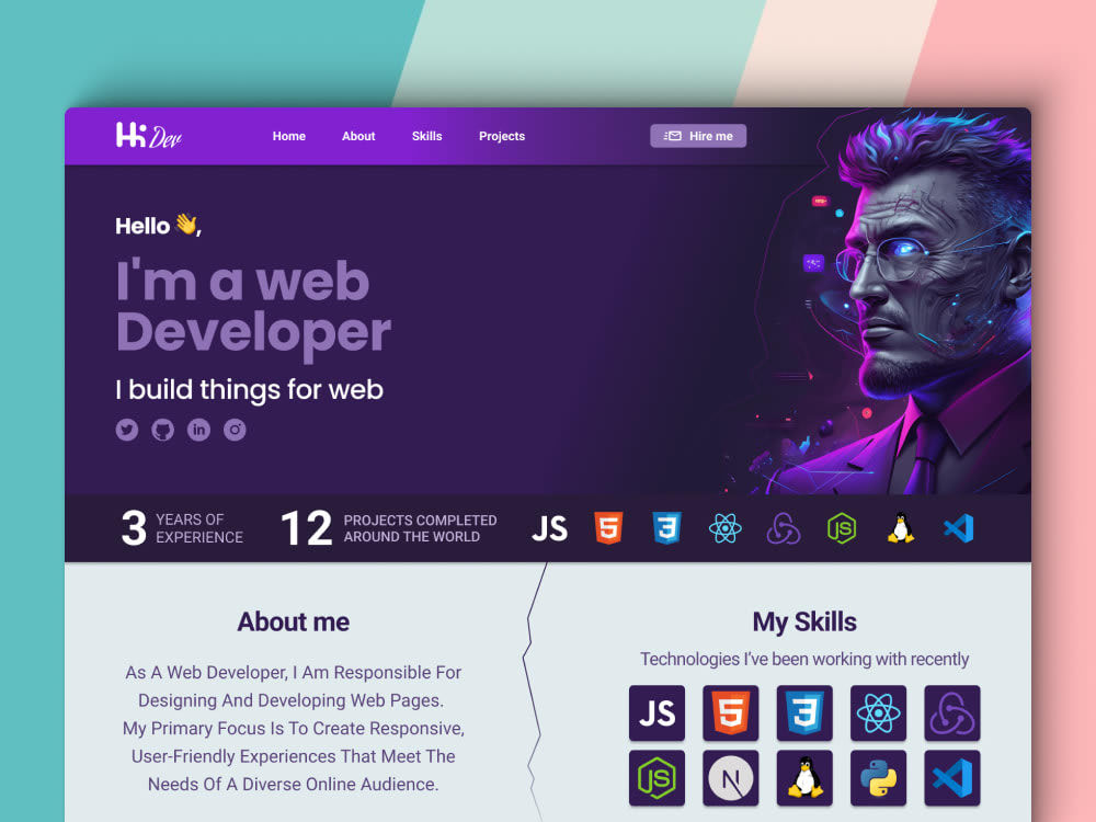 Responsive and professional UI/UX design, web or app UI design in Figma ...