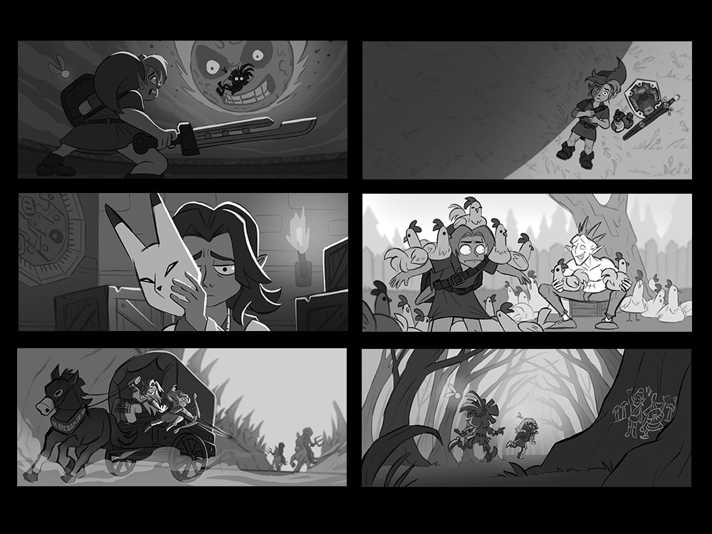 A professional storyboard for your animation, TV, or film project | Upwork