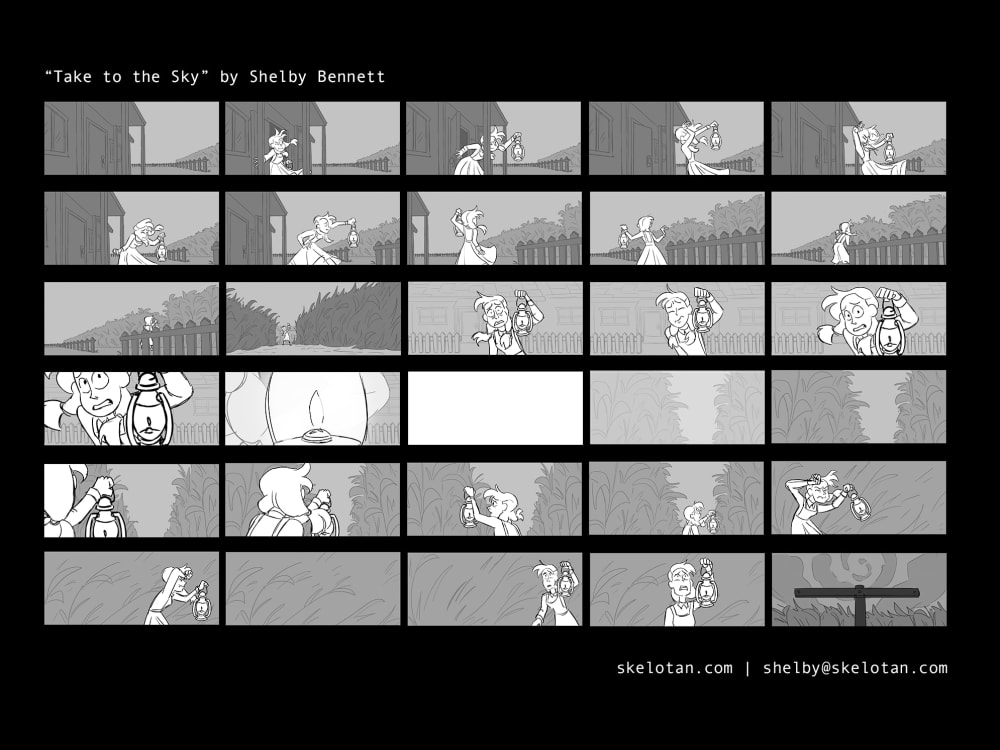 A professional storyboard for your animation, TV, or film project | Upwork