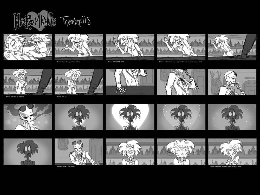 A professional storyboard for your animation, TV, or film project | Upwork