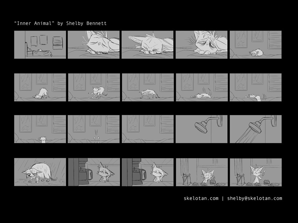 A professional storyboard for your animation, TV, or film project | Upwork