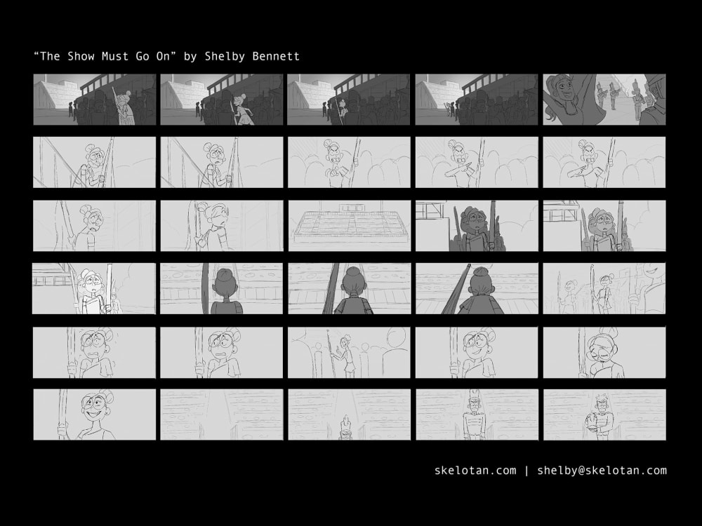 A professional storyboard for your animation, TV, or film project | Upwork