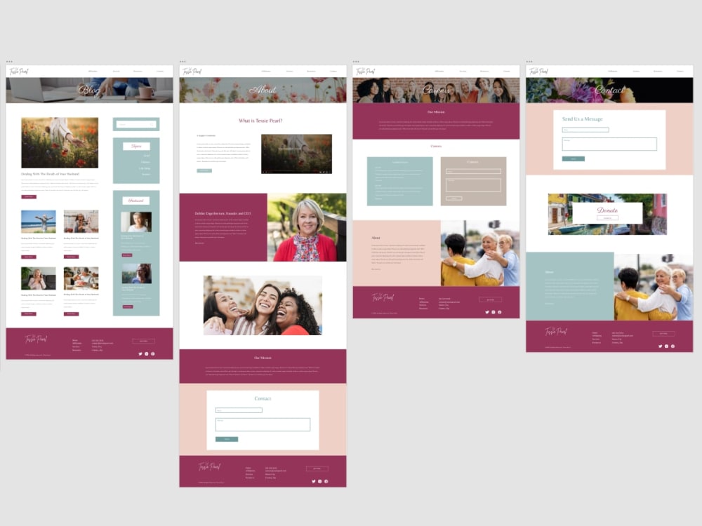 Custom Adobe XD Website Design | Upwork