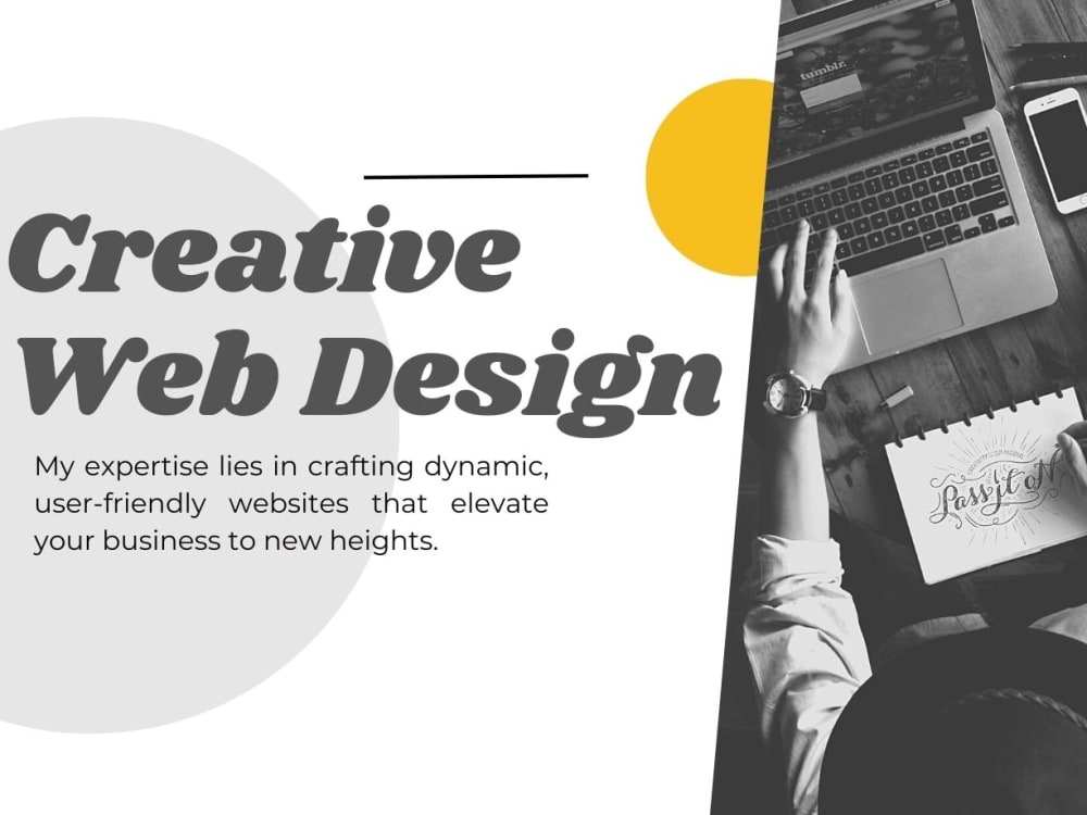 A creative, unique and responsive website, landing page | Upwork