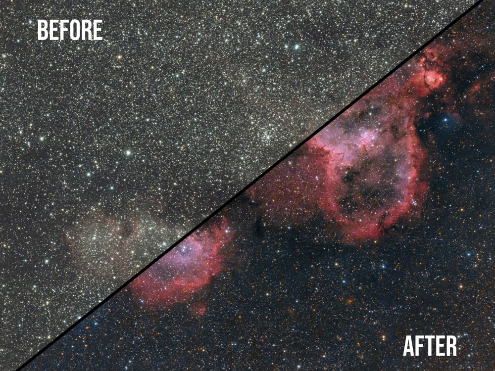 Professionally edited Astrophoto using Pixinsight and Photoshop | Upwork