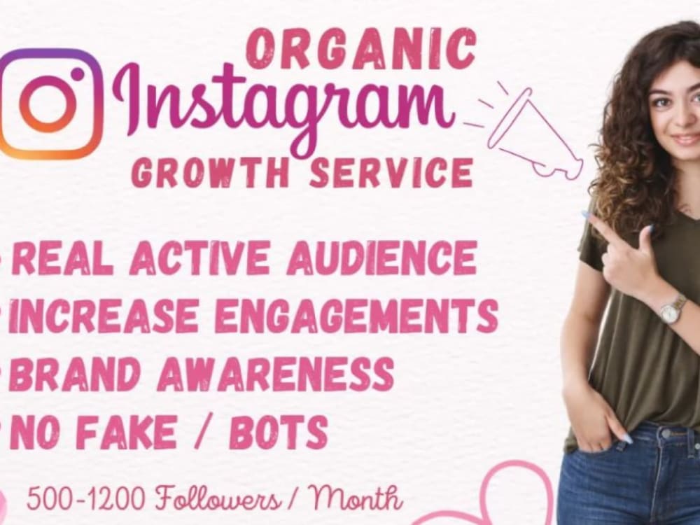 Grow your Instagram account and increase your engagement for organic ...