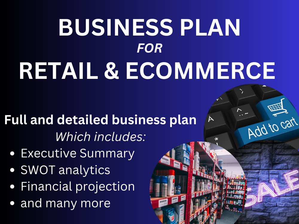 A Detailed Business Plan for Start-up E-commerce and Retail Business ...