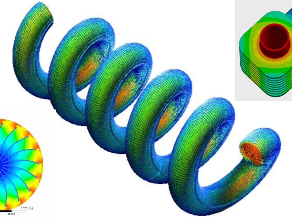 Cfd and fea assignment solution in Ansys fluent | Upwork