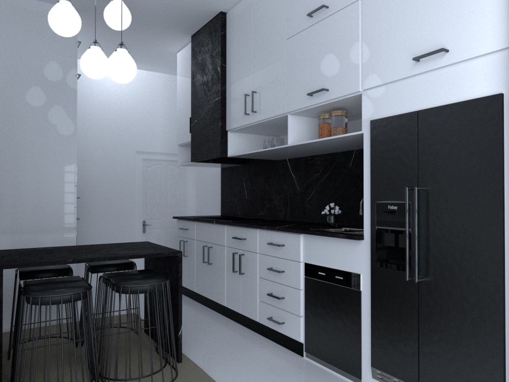 The interior design of your Kitchen, bathroom, livingroom, bedroom | Upwork