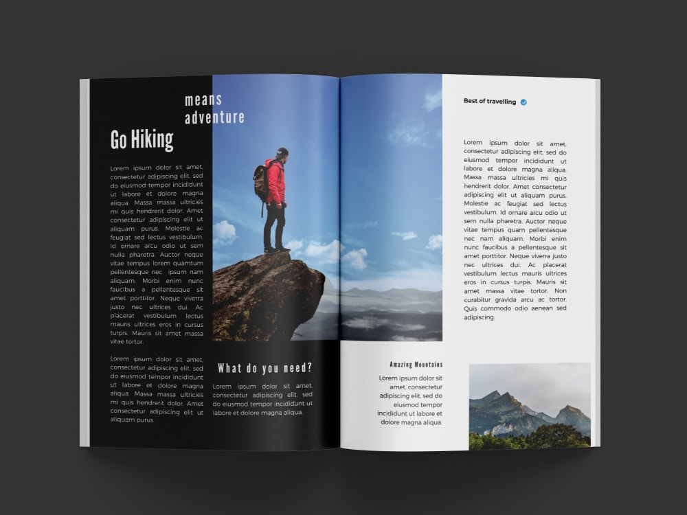 A professional magazine cover and layout | Upwork