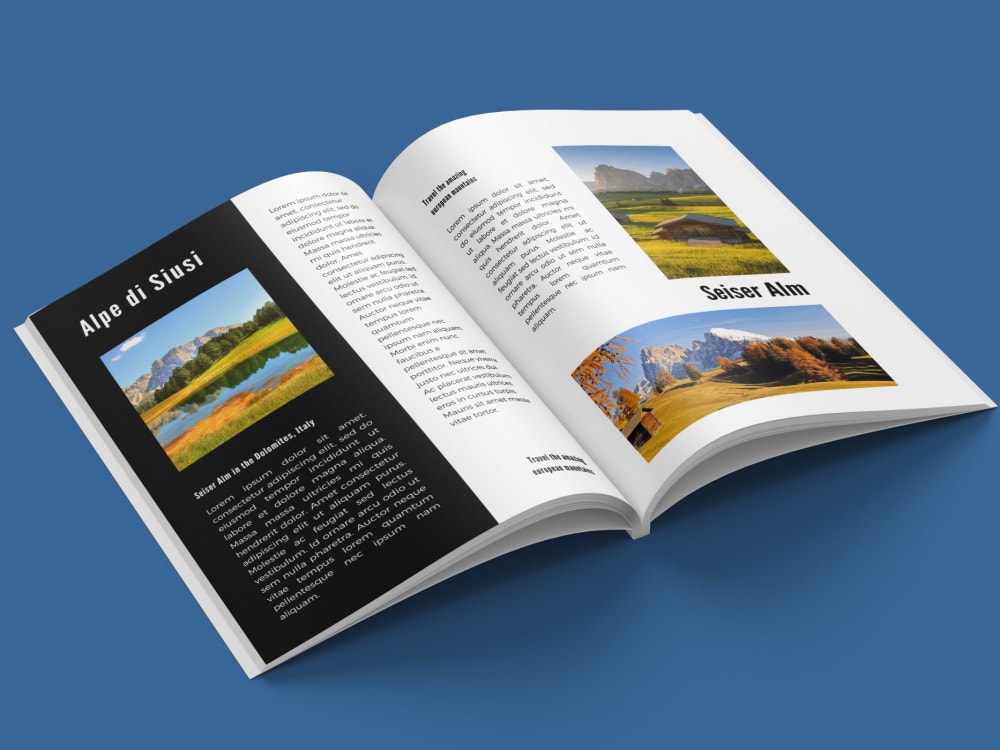 A professional magazine cover and layout | Upwork