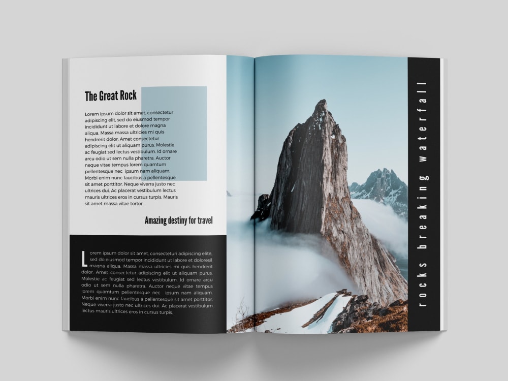 A professional magazine cover and layout | Upwork