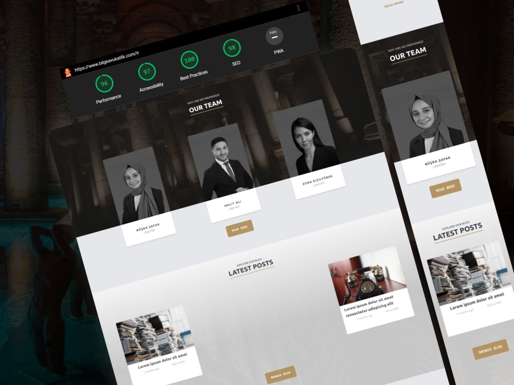 A fully customizable and responsive web page | Upwork