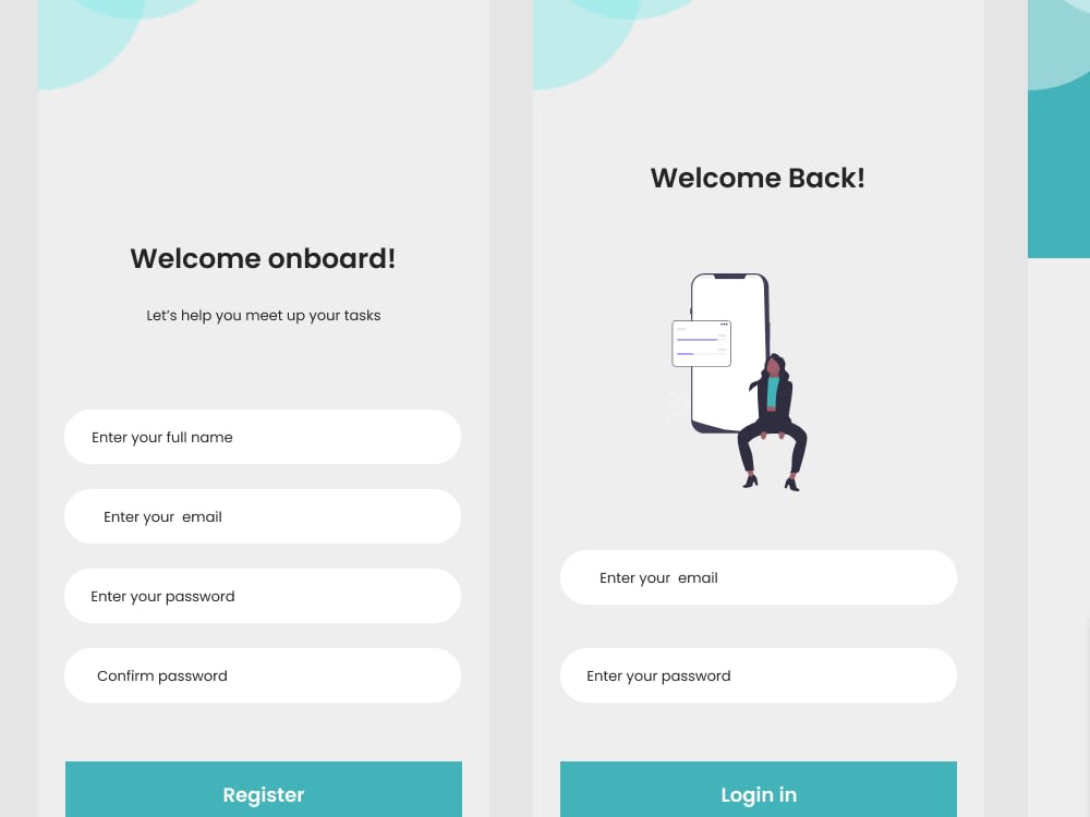 UI/UX design for Mobile App and Web App | Upwork