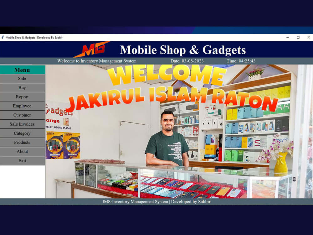 Inventory Management | Desktop Application using Python | Upwork