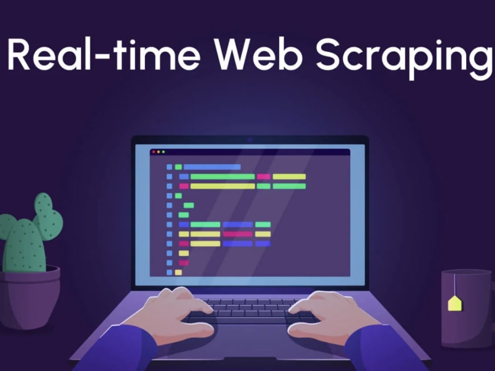 Real time web scraping | Upwork