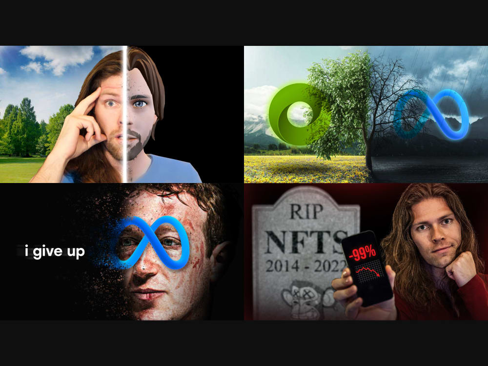 Eye-catching YouTube thumbnails in multiple styles for A/B testing ...